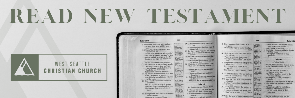 Read the New Testament in 2020-2021 - West Seattle Christian Church
